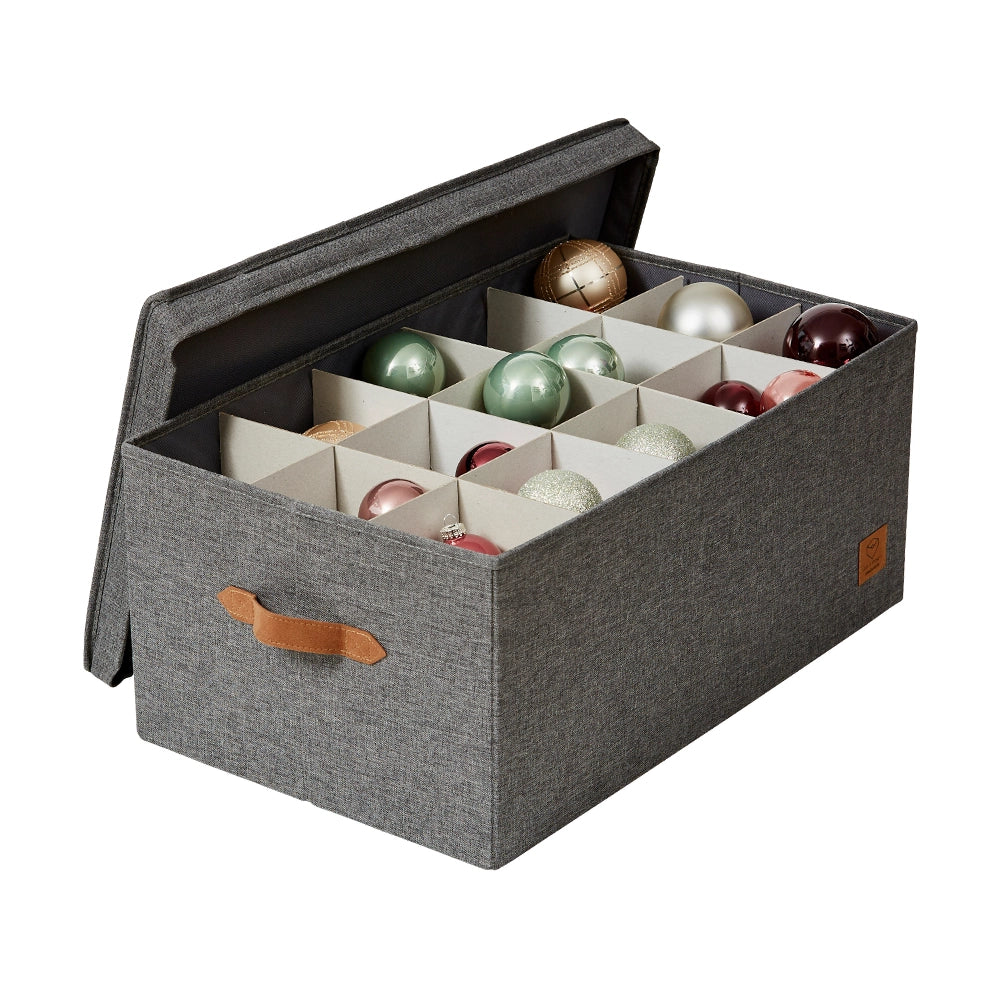Kerstballen opbergbox grijs 30 ballen | Store-It – So Clever