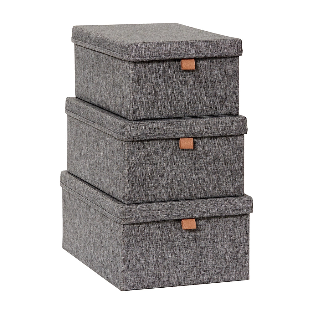 Luxe opbergdozen set grijs | Store It – So Clever