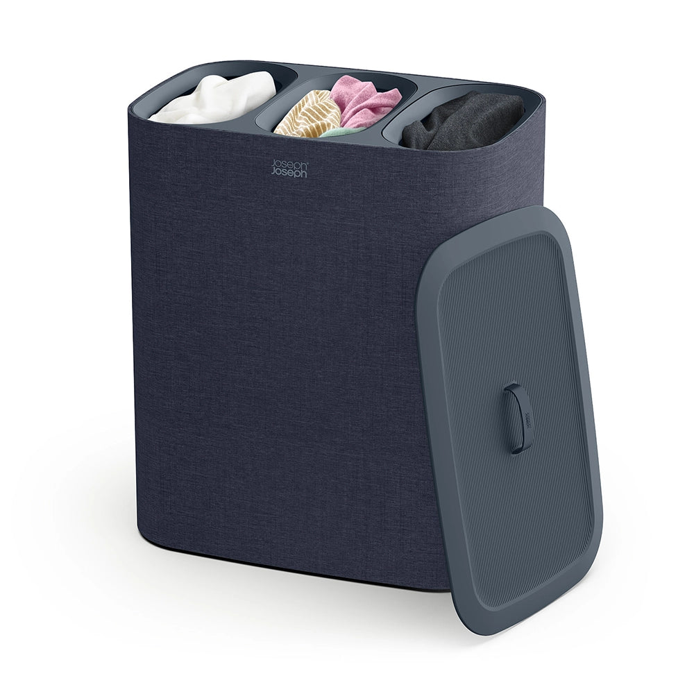 Zwarte wasmand 90 liter | Joseph Joseph – So Clever